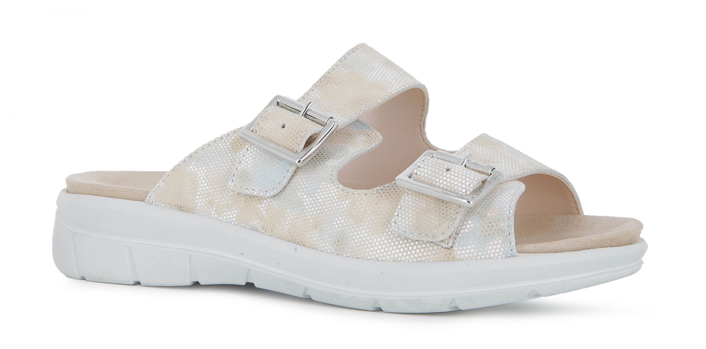 Trendi kožne ženske niske i visoke sandale Alpina.