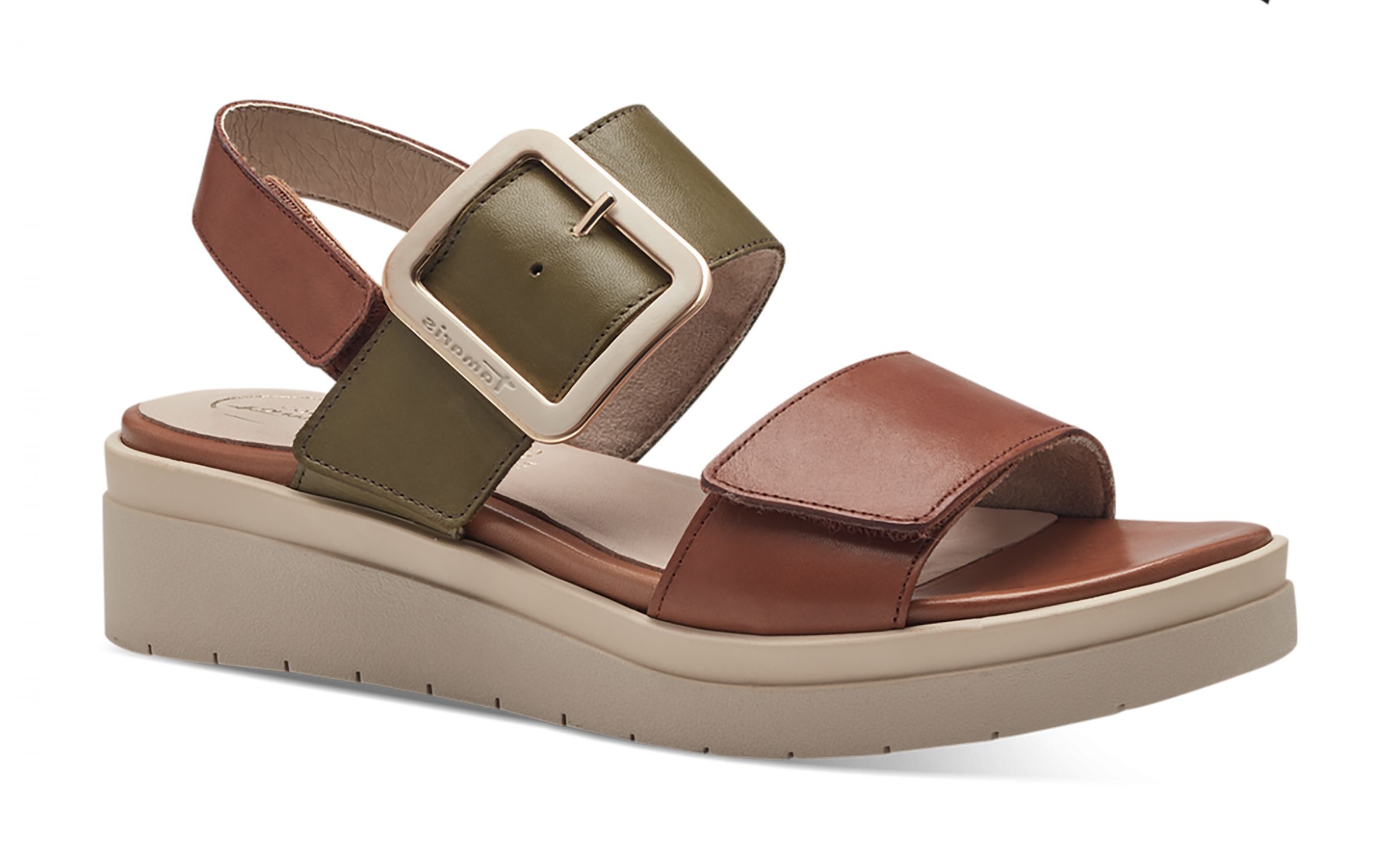 Trendi kožne ženske niske i visoke sandale Alpina.