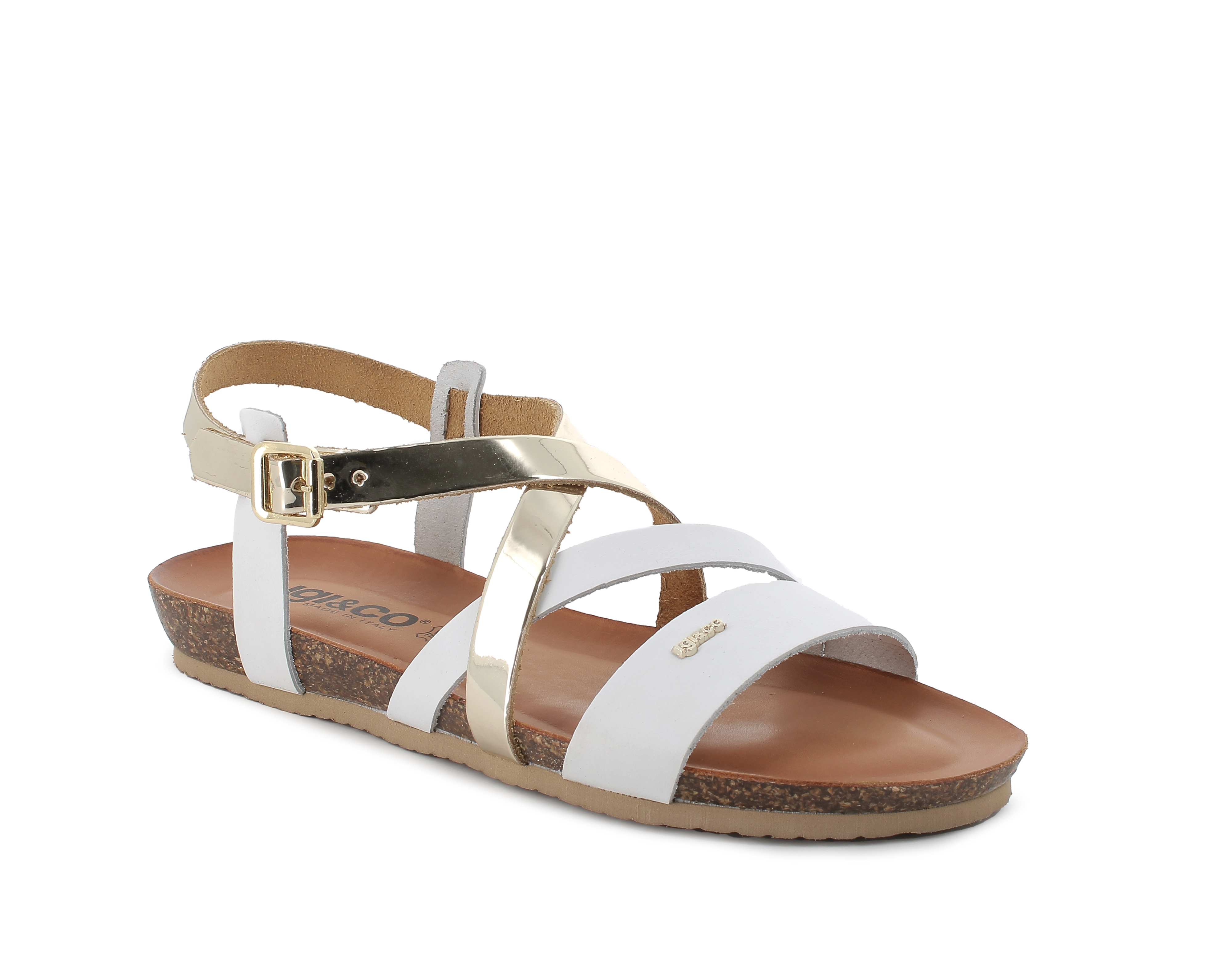 Trendi kožne ženske niske i visoke sandale Alpina.